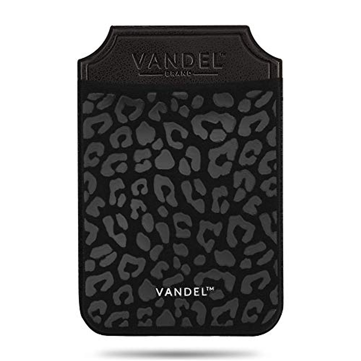 VANDEL Pocket – Stick-On Fabric Phone Wallet Stick On for Women, Cute Credit Card Holder for Phone Case, Stick On Back of Phone Fabric Sleeve for iPhone Pocket, Stretchy Wallet Phone Case