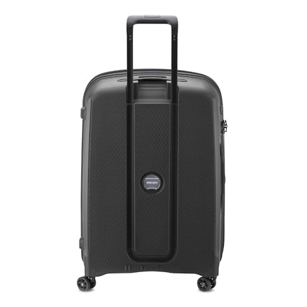 Delsey Paris Unisex Adult Expandable Suitcase, Black, M (71 cm-81 L + 8 L)