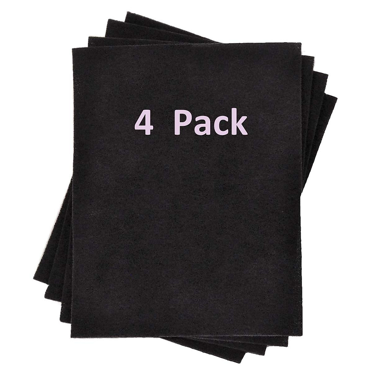 Captain's Compass Premium Carbon Activated Pre Filters 4 Pack for HPA200 HPA 200 Compatible with Honeywell Air Purifier Models 200, 202, 204, 250B