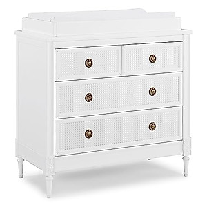 Delta Children B0CBQTYG76, Dresser w Interlocking, Bianca White