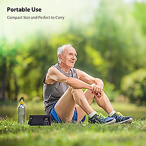 Avantree SP850 Rechargeable Portable FM Radio with Bluetooth Speaker and SD Card MP3 Player 3-in-1, Auto Scan Save, LED Display, Small Handheld Pocket Battery Operated Wireless Radio (No AM)