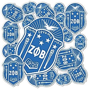 Zeta Phi Beta Sticker Vinyl Decal Laptop Water Bottle Car Scrapbook (Type 3-2)