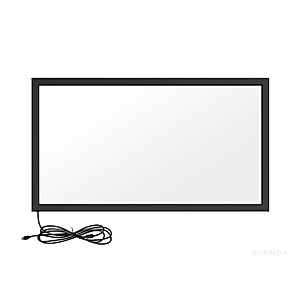 GreenTouch 21.5 Inch Multi Interactive Infrared Touch Frame, IR Touch Screen Overlay Kits, IR Touch Screen Panel Bezel with 3mm Tempered Glass…