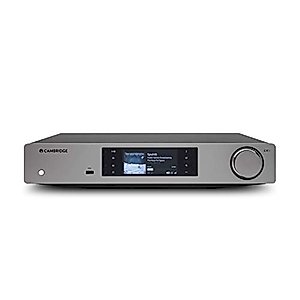 Cambridge Audio CXN V2 Stereo Network Streamer - All-in-One Wireless Media Streaming with WiFi (Lunar Grey)