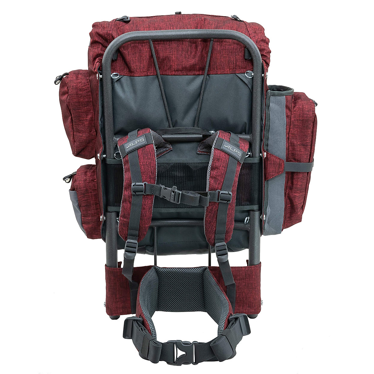 ALPS Mountaineering Rock 34L, Heather Red/Gray, 34 Liters