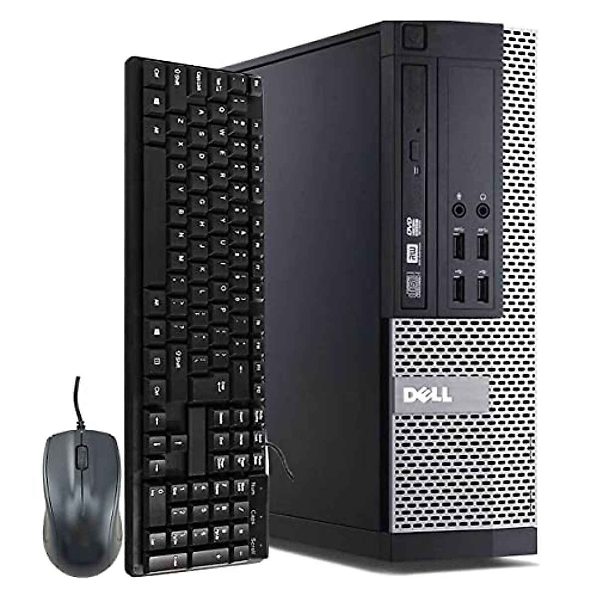 Dell OptiPlex 7020 SFF Computer Desktop PC, Intel Core i7 3.4GHz Processor, 16GB Ram, 512GB SSD Drive, WiFi & Bluetooth, HDMI, NVIDIA GT 1030 2GB DDR5, Keyboard and Mouse, Windows 10 (Renewed)