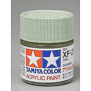 Tamiya America, Inc Acrylic XF21 Flat, Sky, TAM81321