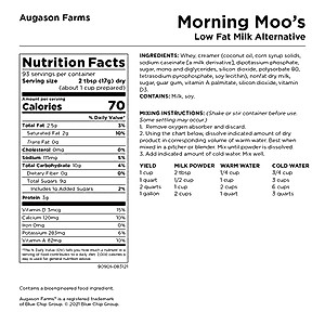 Augason Farms Morning Moo's Low Fat Milk Alternative