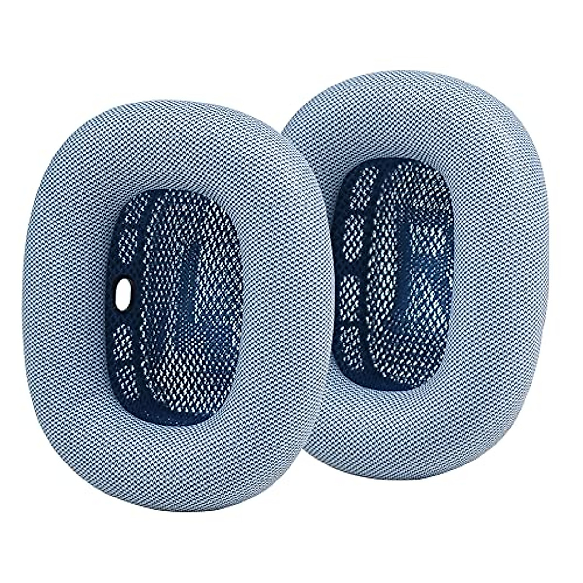 Replacement Ear Cushions for Airpods Max - Premium Protein Leather, Memory Foam and Strong Magnet (Blue)