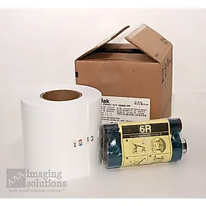 Kodak Photo Print Kit for The 6800 Thermal Printer, 6R - Ribbon & Paper for 375 6" x 8" Glossy Prints