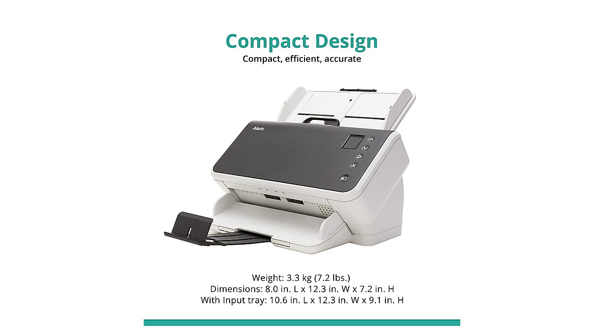 Kodak Alaris S2040 Document Scanner - Fast, Reliable Office Scanner
