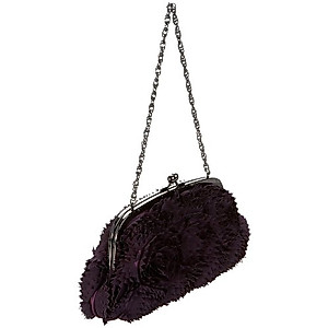 Inge Christopher Dominique Clutch,Purple,one size