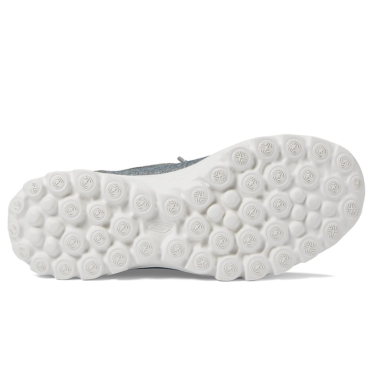 Skechers Women's GO Walk 2-Spring Fun Sneaker, Gray, 8