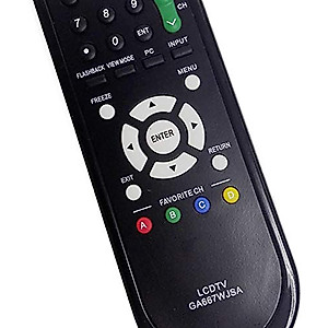 New GA667WJSA Replacement Remote Control for Sharp TV LC-32D49 LC-32D49U LC-37SB24 LC-32D44 LC-32D44U LC32D47U LC52SB55U LC37D44U LC-32D47 LC-32D47UT
