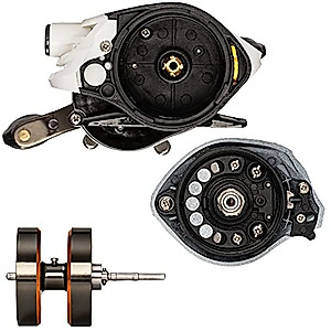 Ardent Arrow Flippin Baitcast Reel/Right Handed / 7.0:1 High Speed Gear Ratio / 5+1 Ball Bearings/High Strength Graphite Frame / 12lb 150 Yard line Capacity