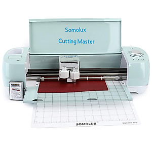 SOMOLUX Standard-Grip Adhesive Cutting Mat 3pcs Competible with Silhouette Cameo, Kricut Die Cutting Machine, 12 ×24, 12 ×12,12 ×8 Clear
