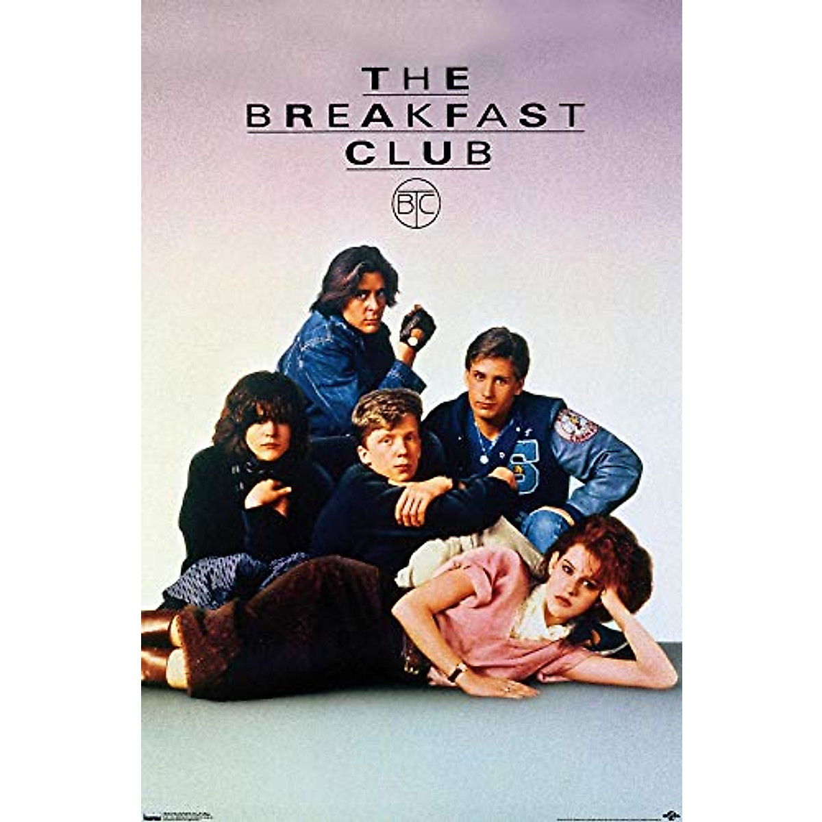 Trends International 24X36 The Breakfast Club-One Sheet Wall Poster, 24" x 36", Premium Unframed Version