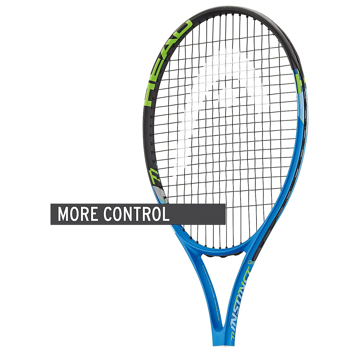 HEAD Ti. Instinct Pre-Strung 27 in. Black/Blue Tennis Racquet