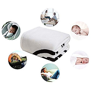 Morebee Arctic Owl Fleece Throw Blanket Soft Lightweight Blanket for Bed Couch Sofa Travelling Camping for Kids Girls Boys Adults(45"x 80")