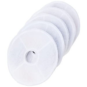 Catit Triple Action Water Fountain Filters, Replacement Cat Drinking Fountain Filters, 5 Pack