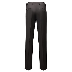 Men's 3 Piece Suit Slim Fit One Button Solid Tuxedo Jacket Suits for Men Slim Fit for Wedding Prom Blazer Vest Pants Black