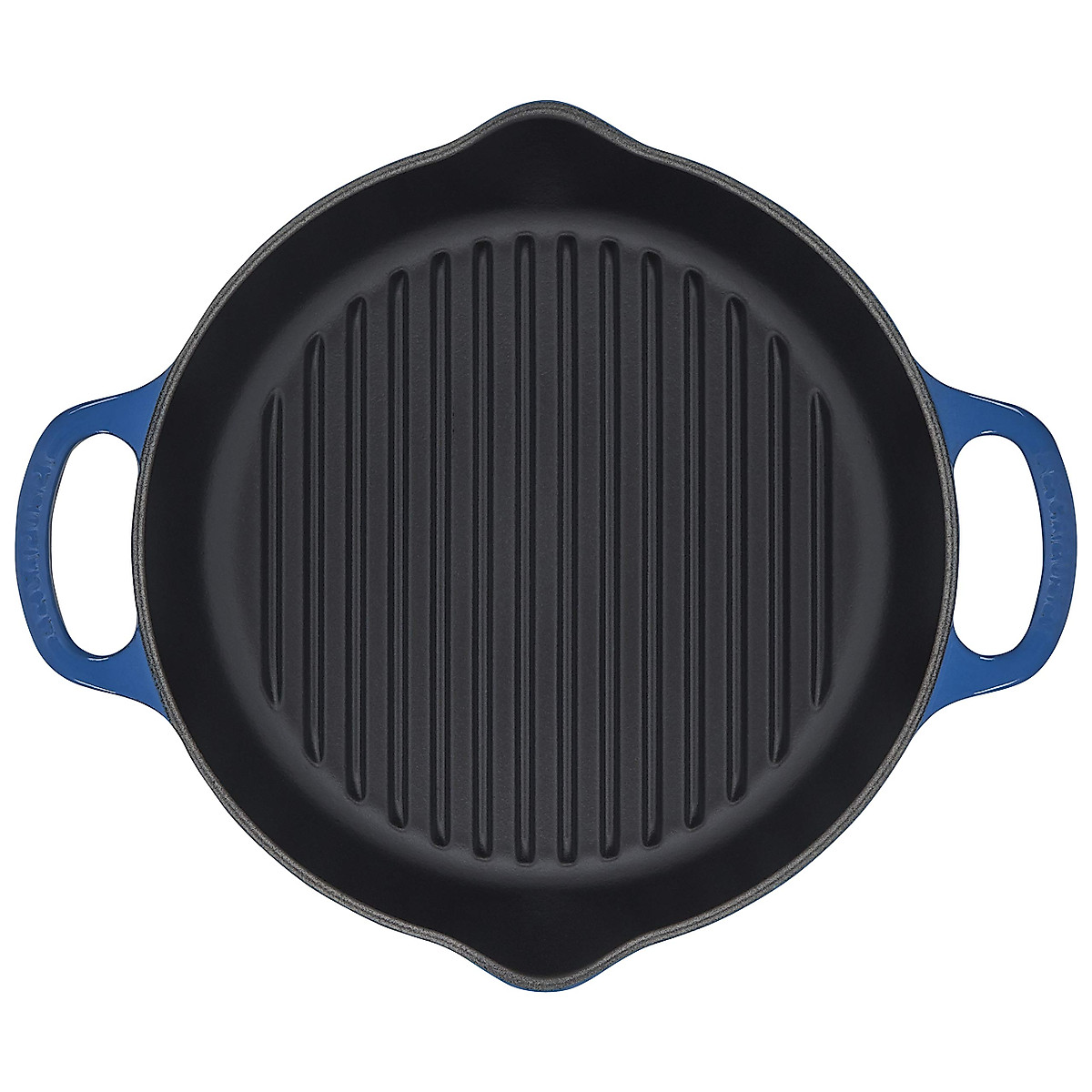 Le Creuset Enameled Cast Iron Signature Deep Round Grill, 9.75", Marseille