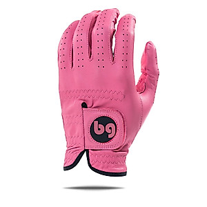 BG Bender Golf Glove | Wear On Left | (Pink, Mens Large)