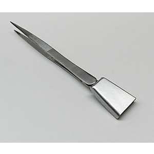 Diamond Tweezer with Scoop For Stones Bead Work Gemologist Tweezers Shovel End By JTS