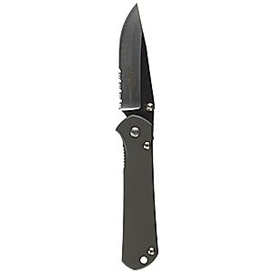 Sheffield 12710 Gunnison Partially Serrated Knife, Stainless Steel