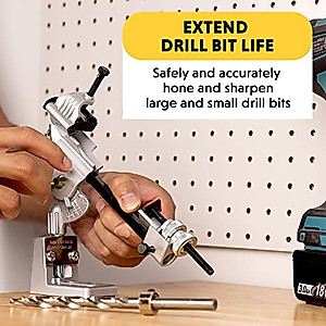 General Tools Drill Grinding Attachment #825 - Drill Accessories - For use with ANSI, OSHA, and UL