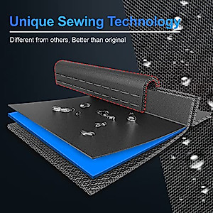 Comnova Grill Cover for Weber Q Series - 7111 BBQ Cover for Weber Q2000 and Q200 Series Gas Grill Heavy Duty & Waterproof, 33 Inch Barbecue Cover for Weber Q2200, Q2000, Q2400, Q200, Q220 and More