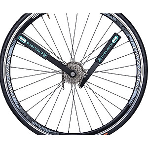 cyclists Cassette Removal Tool Sets - Chain Whip & Lock Ring Tool for Shimano HG Cassette/Freewheel Install Removal MTB Road Bike 7 8 9 10 11 Speed (Black)