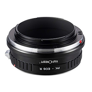 K&F Concept Lens Mount Adapter for Pentax PK Lens to Canon EOS R Camera Body