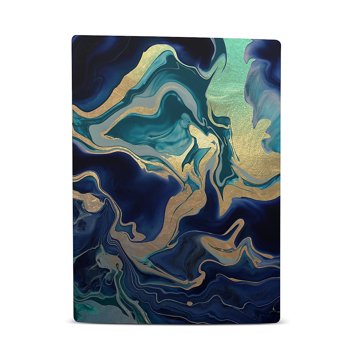 Head Case Designs Officially Licensed Monika Strigel Indigo Art Mix Vinyl Faceplate Sticker Gaming Skin Decal Cover Compatible With Sony PlayStation 5 PS5 Digital Edition Console