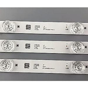 MSEURO L40P1A-F Light Bar TOT-40D2900-3X8-3030C YHA-4C-LB4008-YH07J Total Length 69CM 3 Light Bars Compatible with TCL