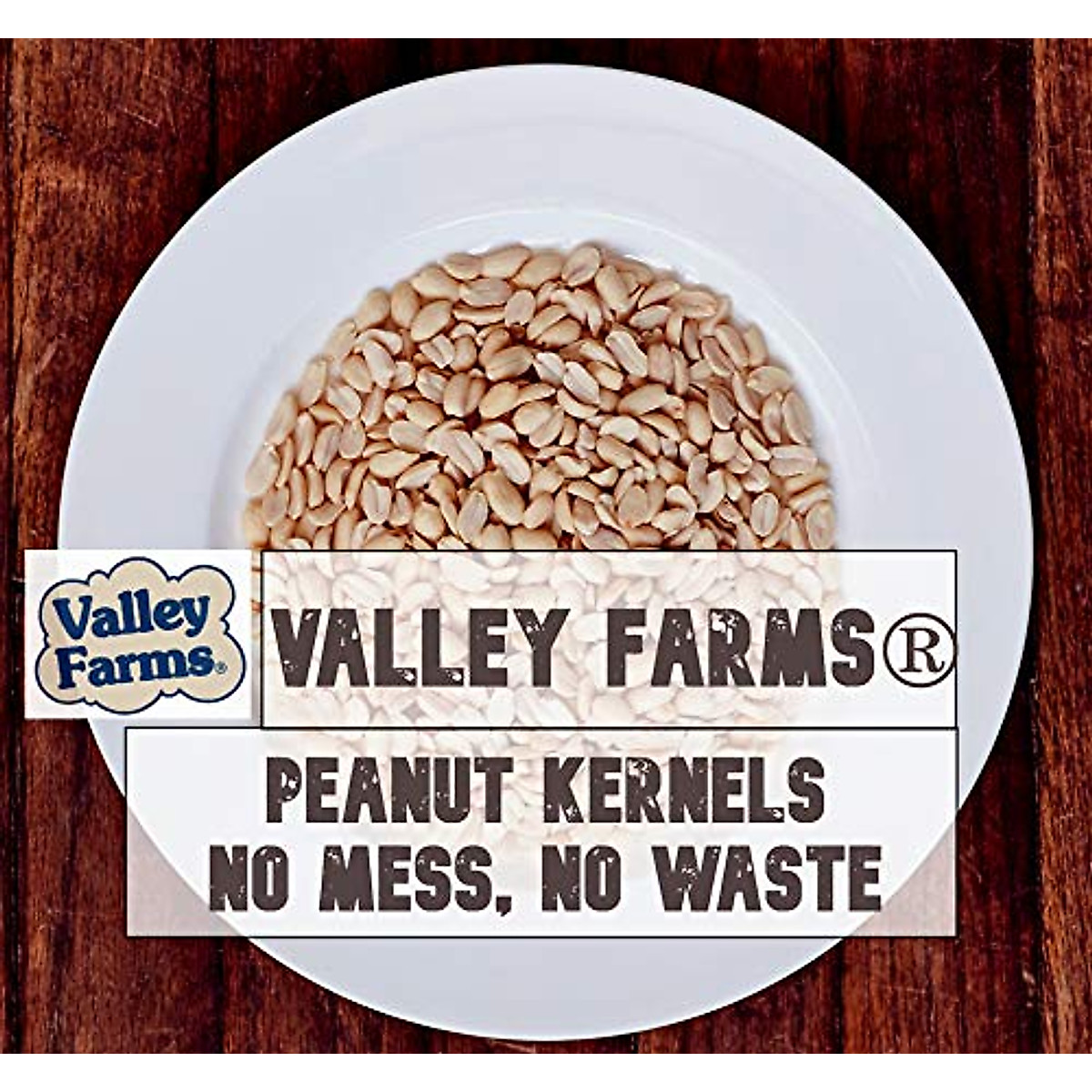 Valley Farms Peanut Kernels - Clean & Fresh (Value 2-Pack 8 LBS Total)