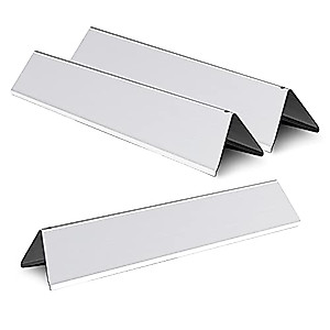 Folocy 15.3 Inch Grill Flavorizer Bars for Weber 7635, Flavor Bars BBQ Gas Grill Replacement Parts Accessories for Weber Spirit 200 Series E/S-210, E/S-220 Gas Grill with Front-Mounted Control, 3PCS