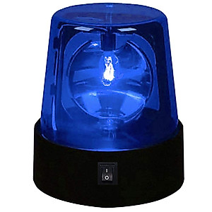 MAYiT LED Strobe Light, Disco Party Rotating Lamp DJ Flashing Stage Lights Police Car Beacon Siren Strobe Light with Switch Control for DJ Show Bar