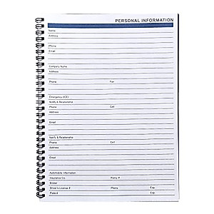 UtyTrees Calendar 2023 Planner - January 2023 - June 2024 Calendar Planner, 7.6" x 10.2", A4 2023 Calendar Planner, 18 Month Planner, with Double-Sided Storage Pocket, Premium Thick Paper, Black