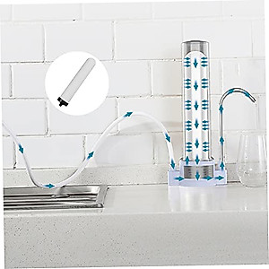 DOITOOL Filter Element House Water Filter Water Bottle Filter Ceramic Water Filter Reverse Osmosis System Under Sink Water Filter Zero Water Replacement Filter Water Filter Element Plastic