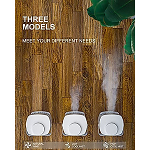 Small Portable Air Conditioner, Evaporative Air Cooler Portable, Personal Air Conditioner Mini Portable, Fans that Blow Cold Air, Desktop Cooling Humidifier Fan for Small Room/Office/Dorm/Bedroom