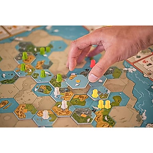 Stonemaier Games: Tapestry (Base Game) | A Civilization Building Board Game | Lead a Unique Civilization to Greatness Through Cultural and Technological Advances | 1-5 Players, 120 Minutes, Ages 14+