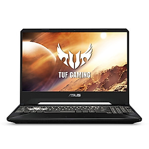 ASUS TUF Gaming Laptop, 15.6 144Hz Full HD IPS-Type Display, Intel Core i7-9750H Processor, GeForce GTX 1650, 8GB DDR4, 512GB PCIe SSD, Gigabit Wi-Fi 5, Windows 10 Home, FX505GT-AB73 (Renewed)