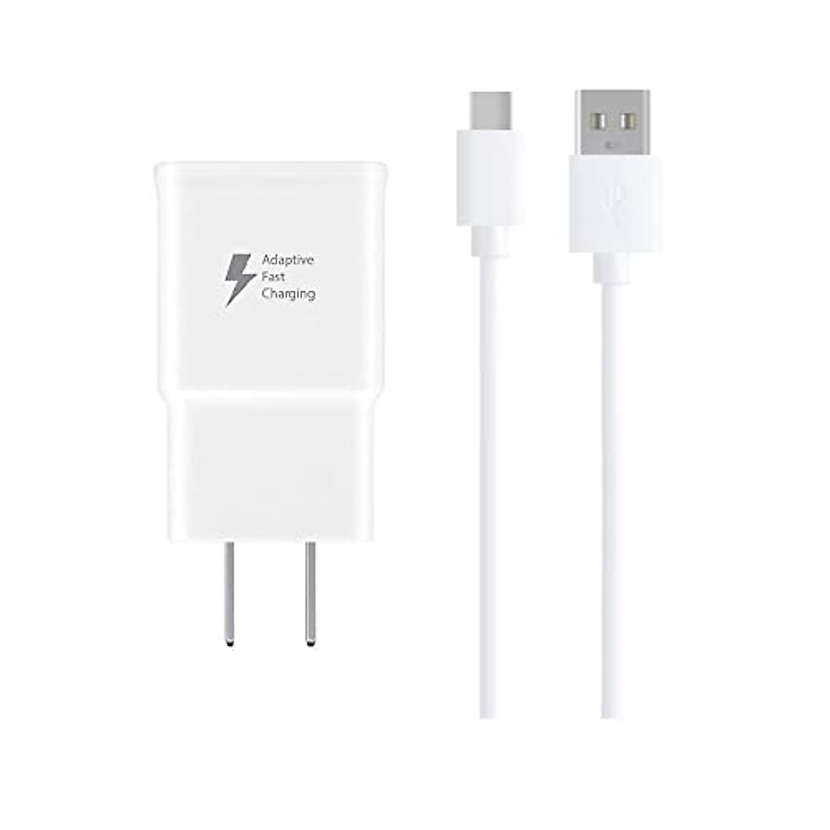 Samsung Charger Fast Charging with USB Type C Cable for Samsung Galaxy S10/S10e/S10 Plus/S9/S9 Plus/S8/S8 Plus/Note 8/Note 9/Note 10/Note 20/A03s/A13/A20/A30/A31/A32/A50/A51/A52/A53/S20/S21/S22 Ultra