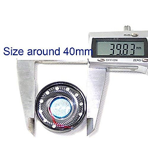 1pair 40mm Headphone Speaker Driver 32ohm for Bose quietcomfort QC2 QC15 QC25 QC35 QC3 AE2 OE2, Studio, Razer Kraken 7. 1, Akg K55, Marshall Major 2 Headset Replacement Speaker Parts