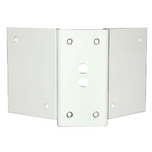 Aluminum Corner Mount Adapter White Finish (Requires UNI-WMB1)