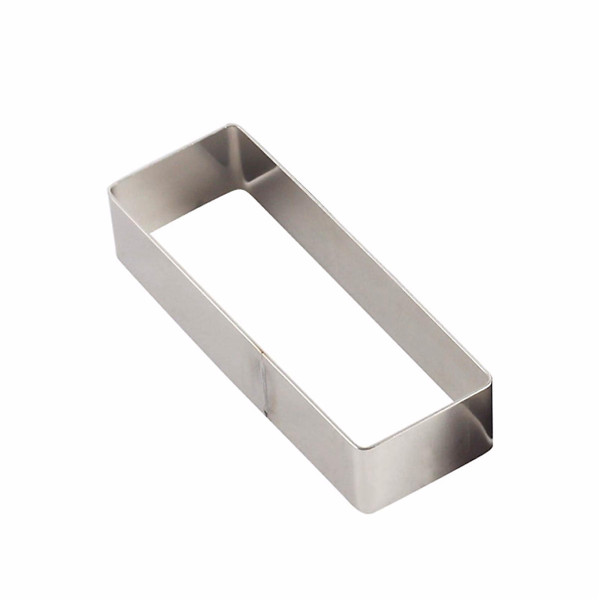 Rectangular Cake Molds,Stainless Steel Cake Mousse Ring Rectangle Cookie Cutter Mousse Cake Cutter Ring Mold for Home Kitchen