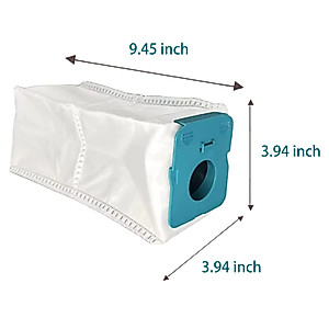 6 Pcs VCA-ADB95 Dust Bag Replacement for Samsung BESPOKE Jet Cordless Stick Vacuum Cleaner VS20A95923W Automatic Clean Station Dust Bag