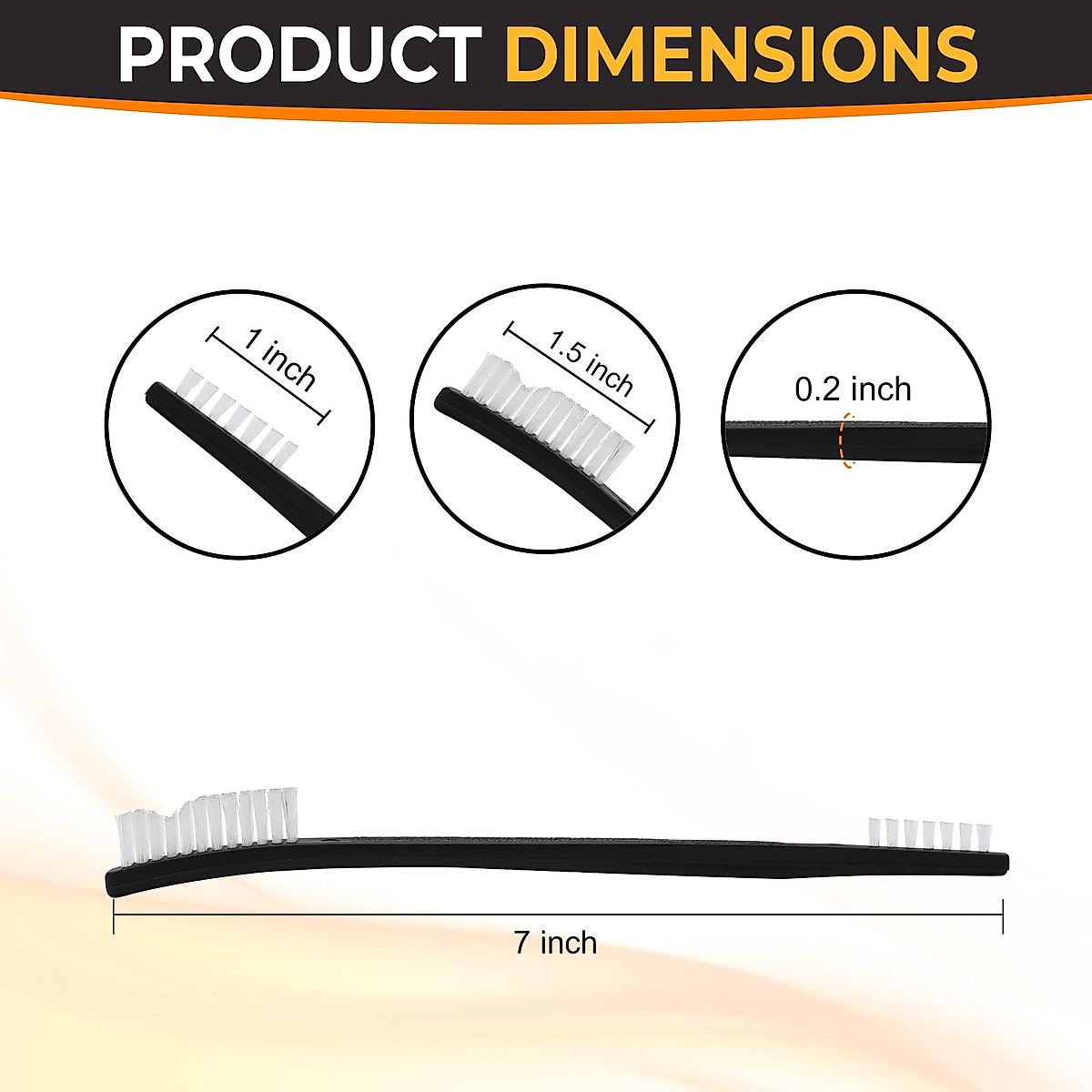 Dual Purpose Detailing Toothbrush [85-653]