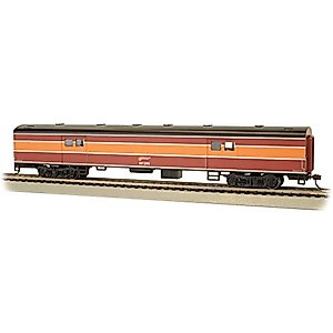 Bachmann Trains - 72' Smooth-Side Baggage Car - Southern Pacific Daylight #295 - HO Scale